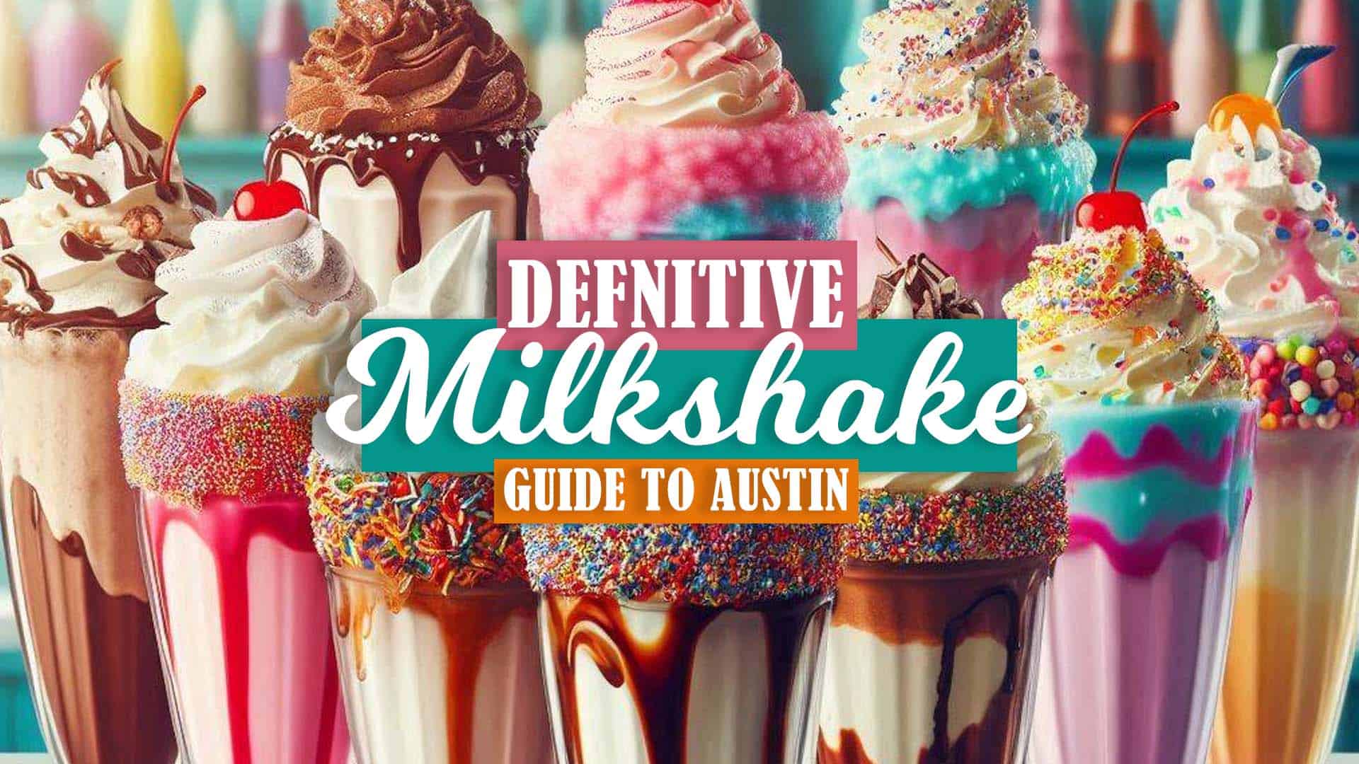 Definitive Milkshake Guide Austin | Best Milkshakes in all of Austin!